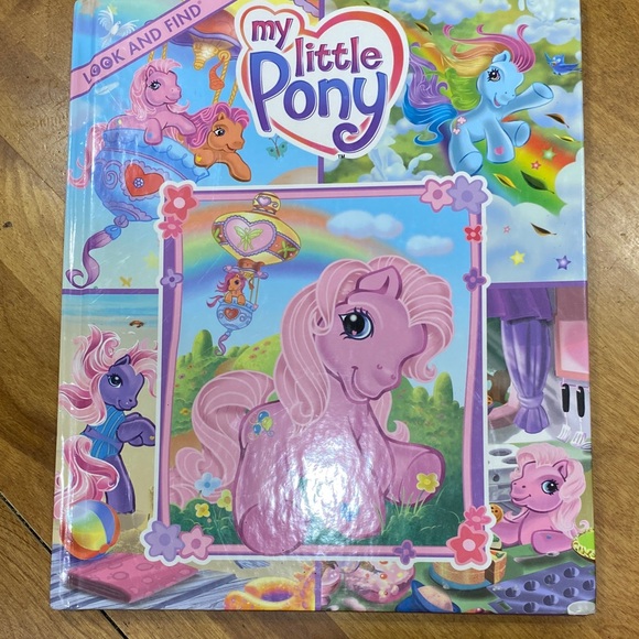 Hasbro | Toys | My Little Pony Look And Find Book Childrens Book | Poshmark